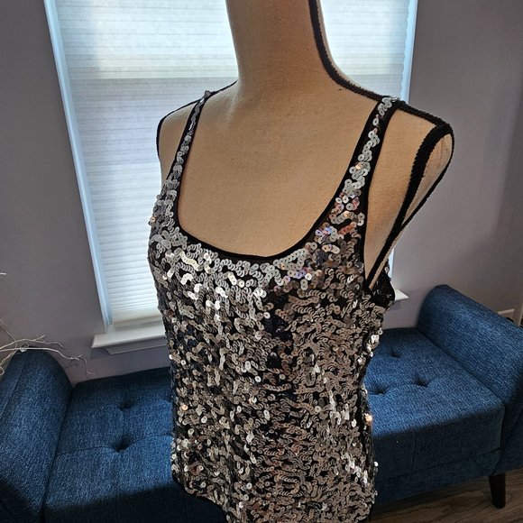 Gianni-Bini Camisole | Tops | Giannibini Festive Sequin Top | Poshmark